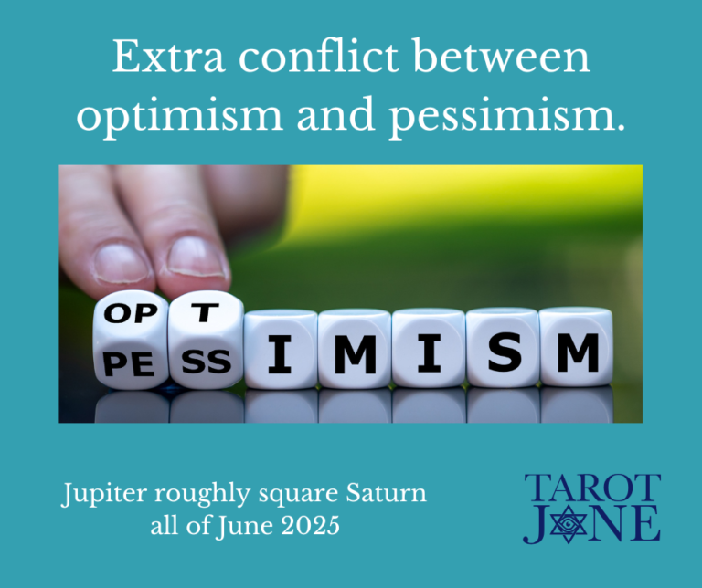 The Optimistic Jupiter and Pessimistic Saturn Cycle - Tarot Jane